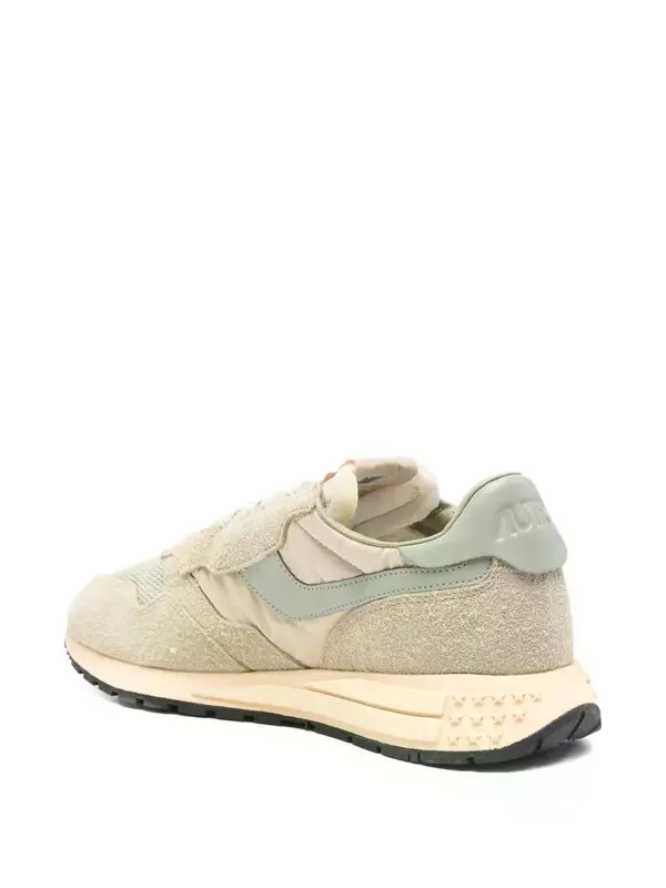 AUTRY Panelled Low-top Sneakers - Neutrals