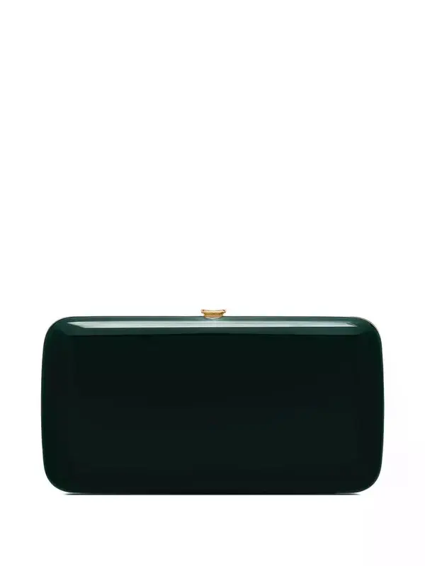 Jeffrey Levinson Finley Boxy Clutch - Green