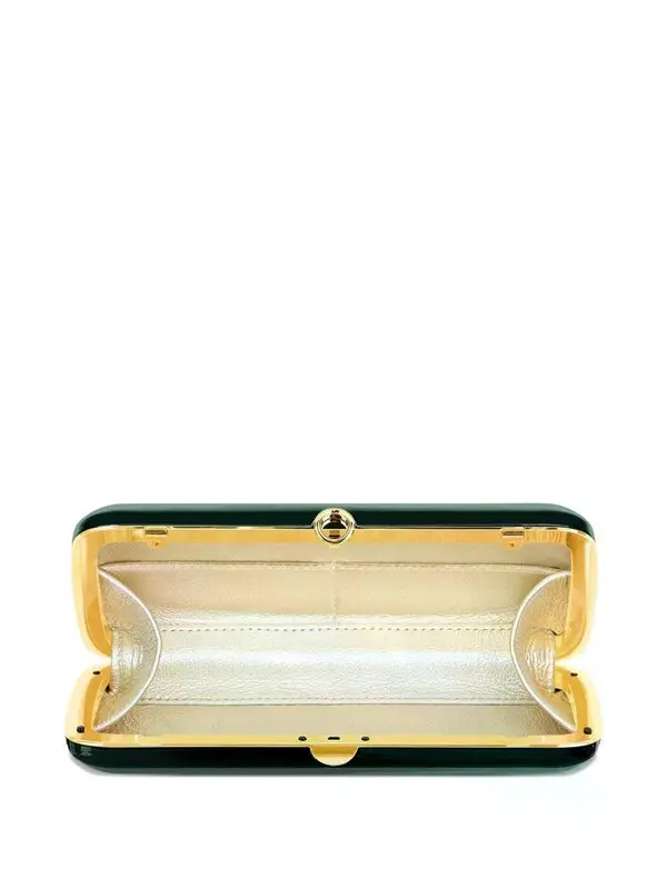 Jeffrey Levinson Finley Boxy Clutch - Green