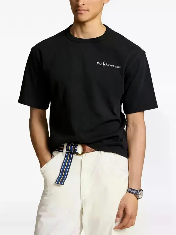 Polo Ralph Lauren Logo-detail T-shirt - Black