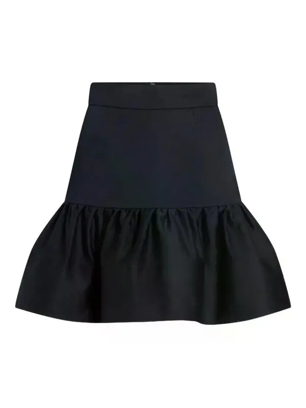 Patou Mini Skirt With Ruffled Hem