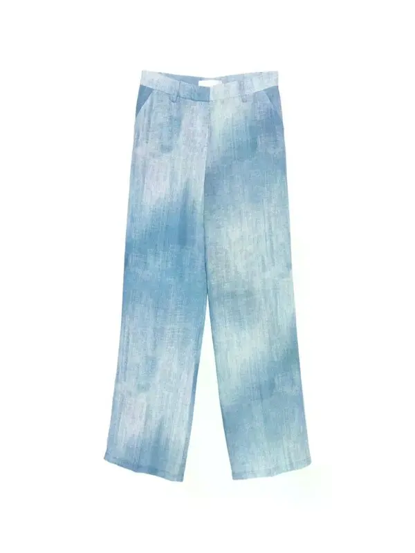 ERMANNO FIRENZE Tie-dye Trousers