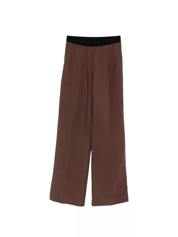 ERMANNO FIRENZE Elasticated-waistband Trousers