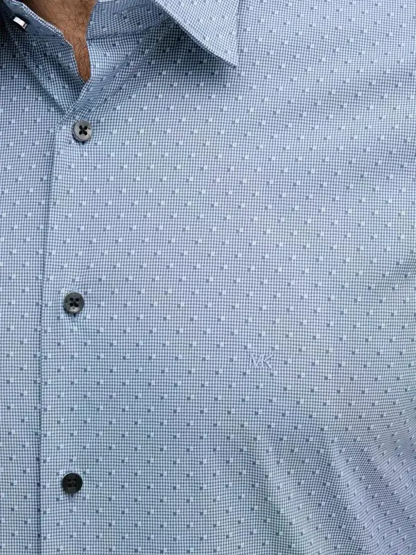 Michael Kors Buttoned Patterned Shirt