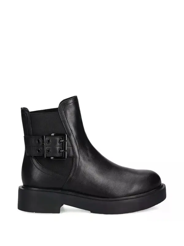 Moschino Buckle-strap Ankle Boots