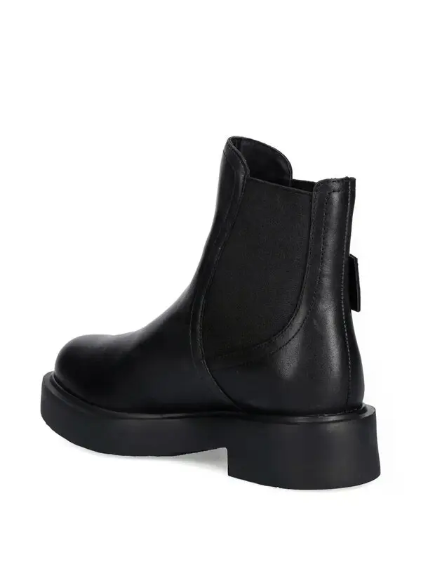Moschino Buckle-strap Ankle Boots