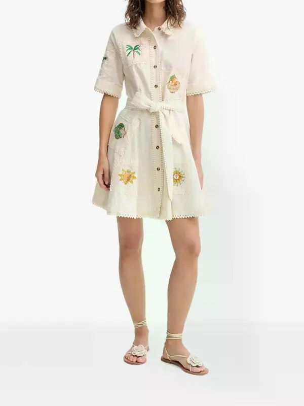 green emerald velvet dress Dreamer T-Shirt Dress – Never Fully Dressed main image 1
