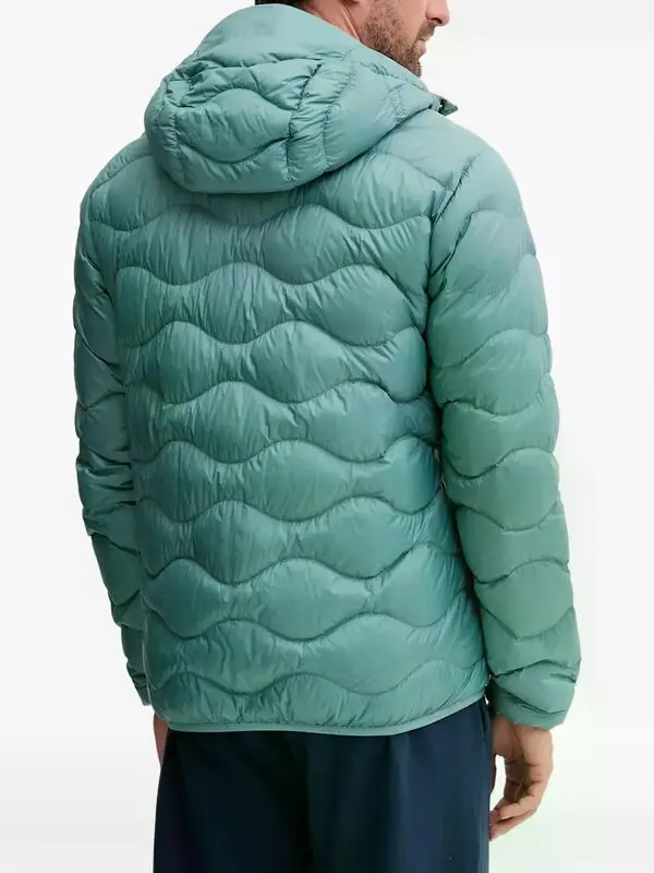 PEAK PERFORMANCE Helium Quilted Hooded Jacket - Blue