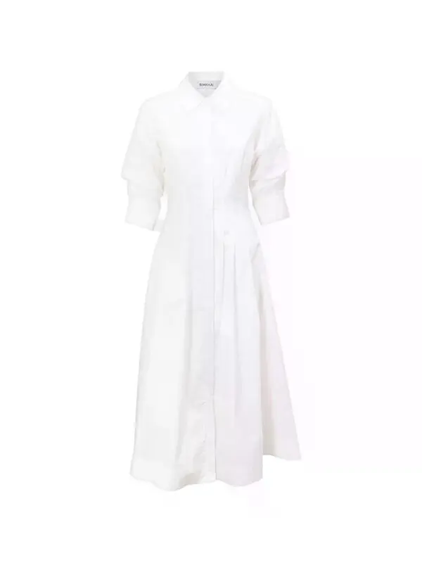 Simkhai Jazz Shirt Dress - White