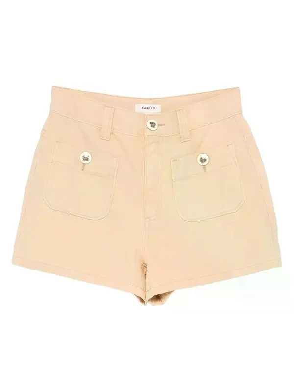 Sandro Cotton Pocket Shorts