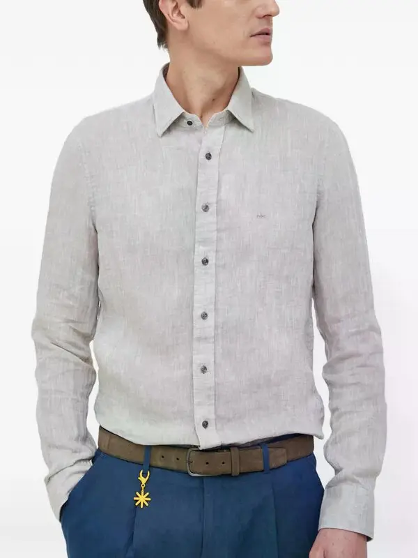 Michael Kors Linen Shirt - Neutrals