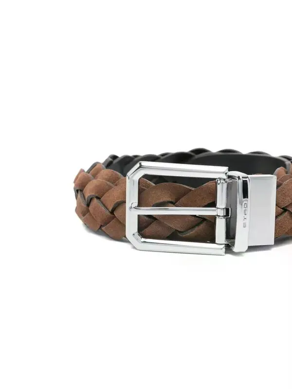 Etro Braided Buckle Belt