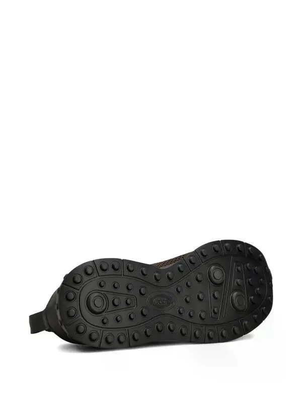 TOD'S Low-top Lace-up Sneakers - Brown