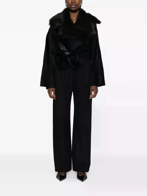 Enza Costa Twill Everywhere Trousers - Black