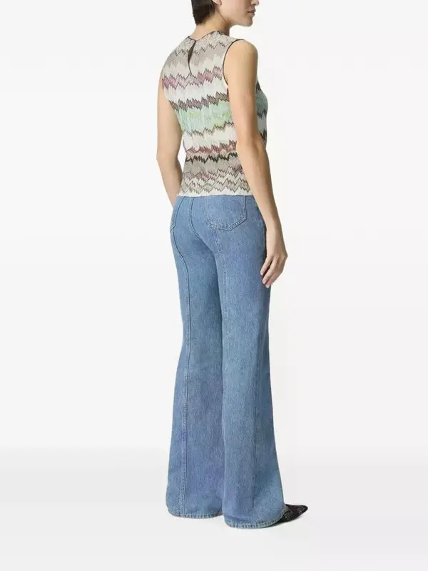 Missoni Zigzag Crew Neck Top