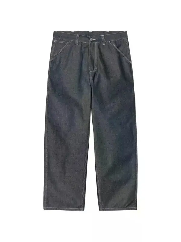 Carhartt Work In Progress Contrast-stitch Jeans - Blue