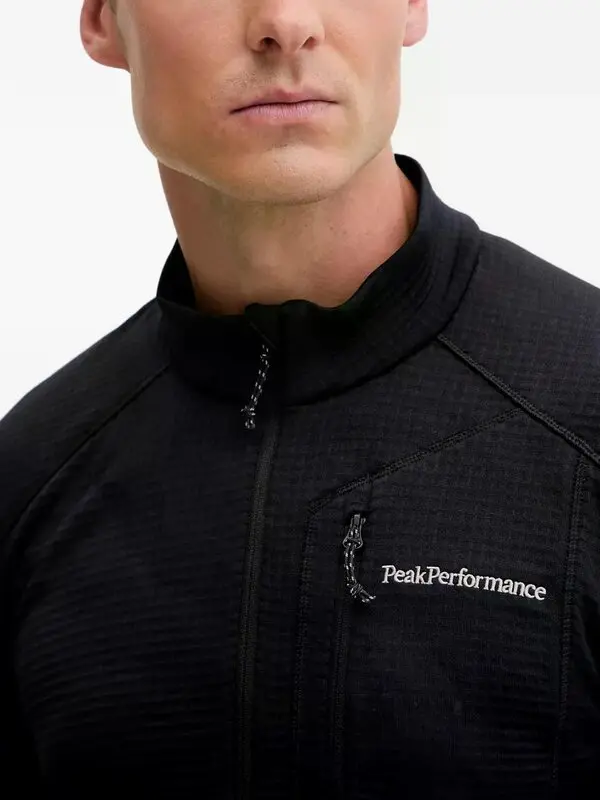 PEAK PERFORMANCE Long-sleeve Zip-neck T-shirt