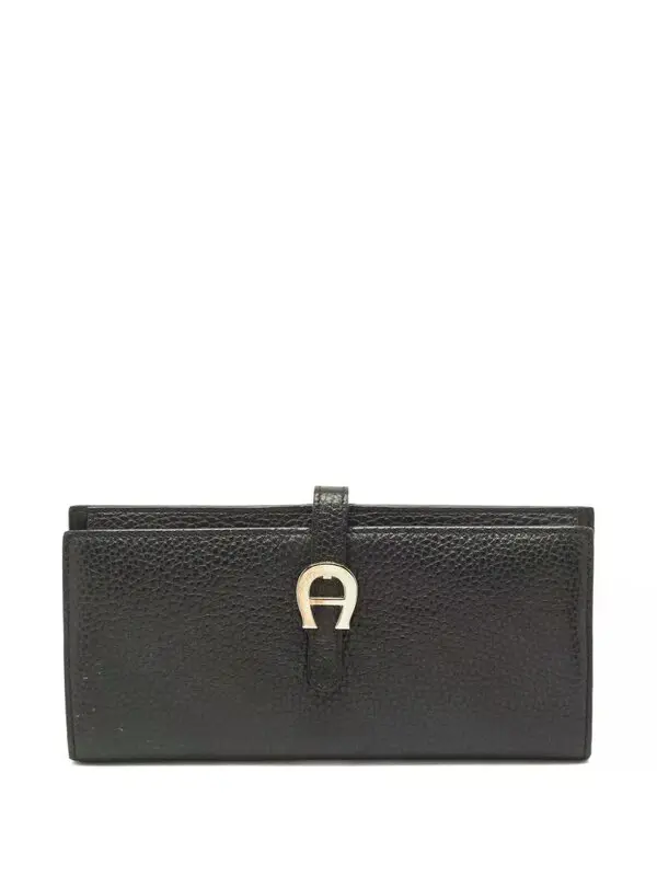 AIGNER Cybill Leather Wallet - Black