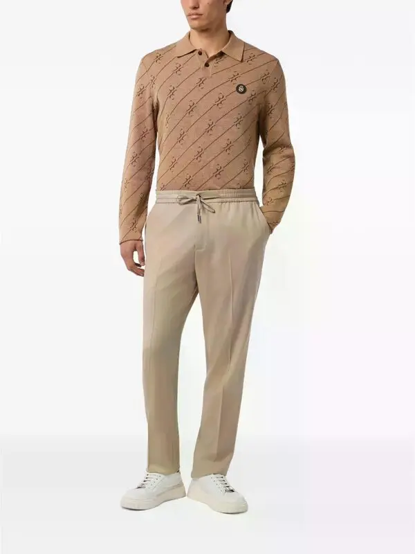 BILLIONAIRE Drawstring-waistband Trousers