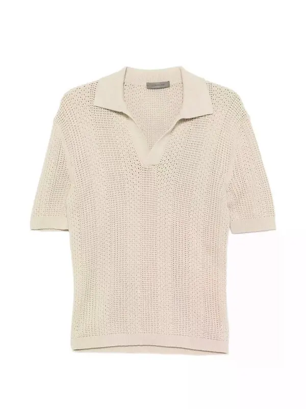 Corneliani Open-stitch T-shirt