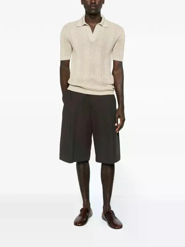Corneliani Open-stitch T-shirt