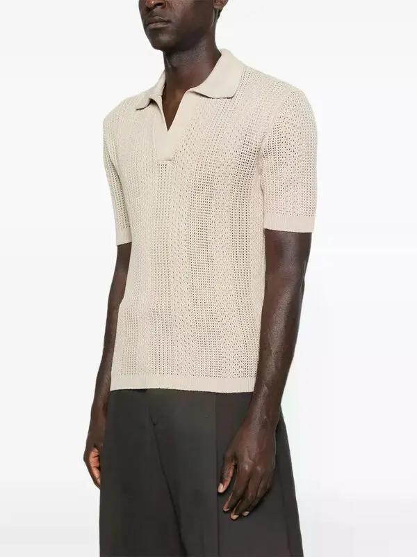 Corneliani Open-stitch T-shirt