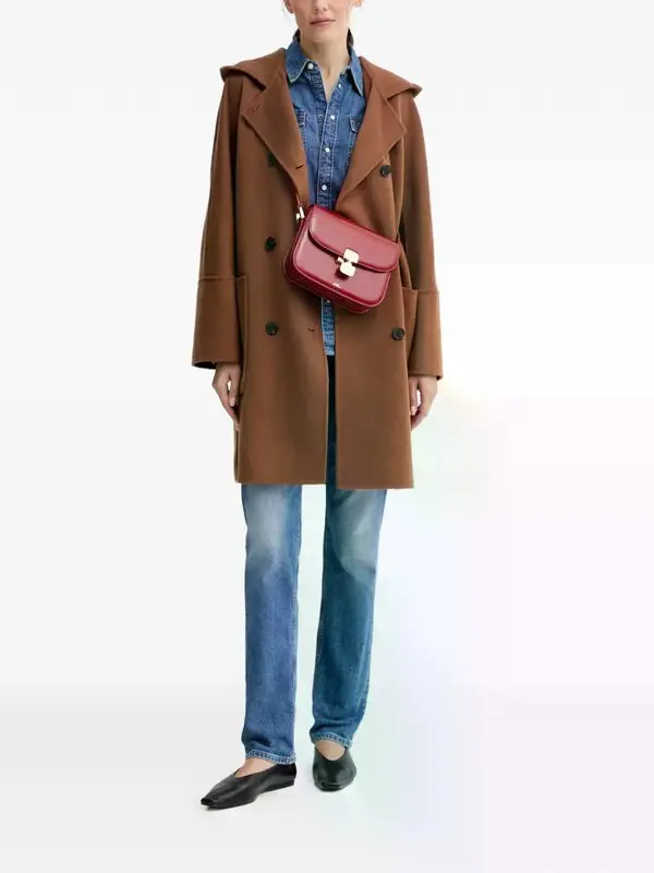 Marc O'polo Hooded Double-breasted Coat