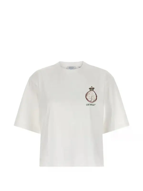 Off-White Royal Crown Print T-shirt