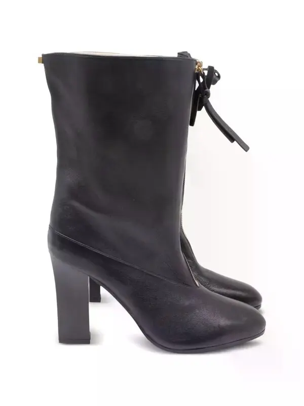 STUART WEITZMAN Front-zipped Heeled Boots