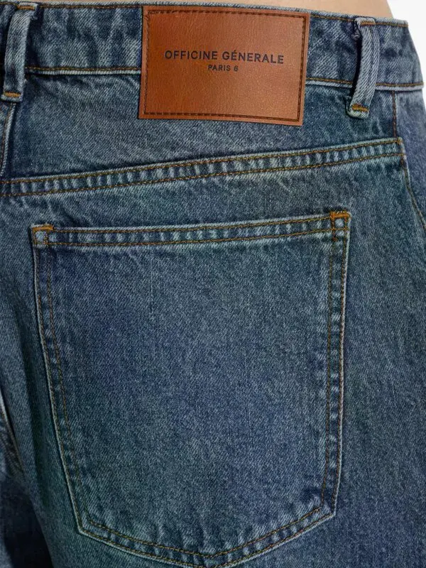Officine Générale Mora Wide-leg Jeans