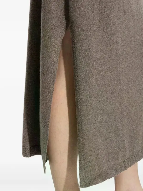 LISA YANG Marlie V-neck Midi Dress