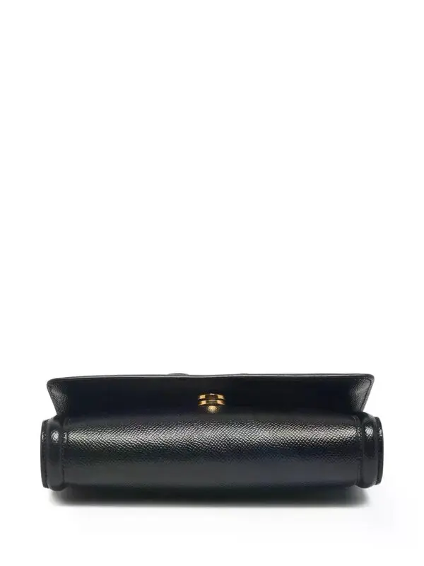 FERRAGAMO Vara Bow Leather Clutch
