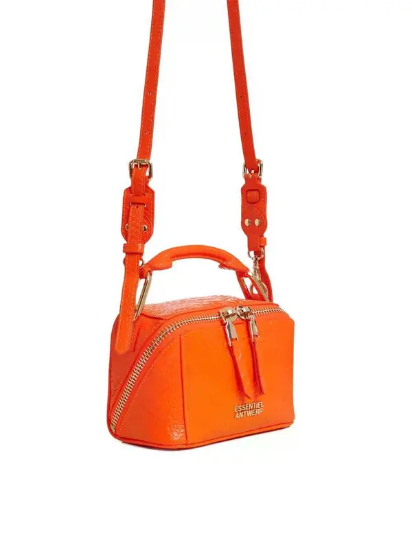 Essentiel Antwerp Croco-effect Zipped Tote Bag
