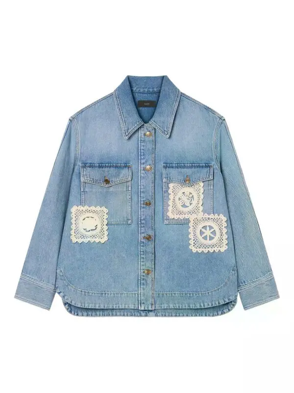 Alanui Island’s Diary Denim Overshirt