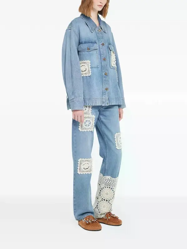 Alanui Island’s Diary Denim Overshirt