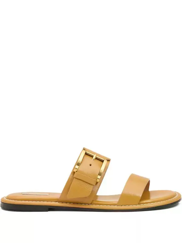 Ami Buckle-detail Flat Sandals