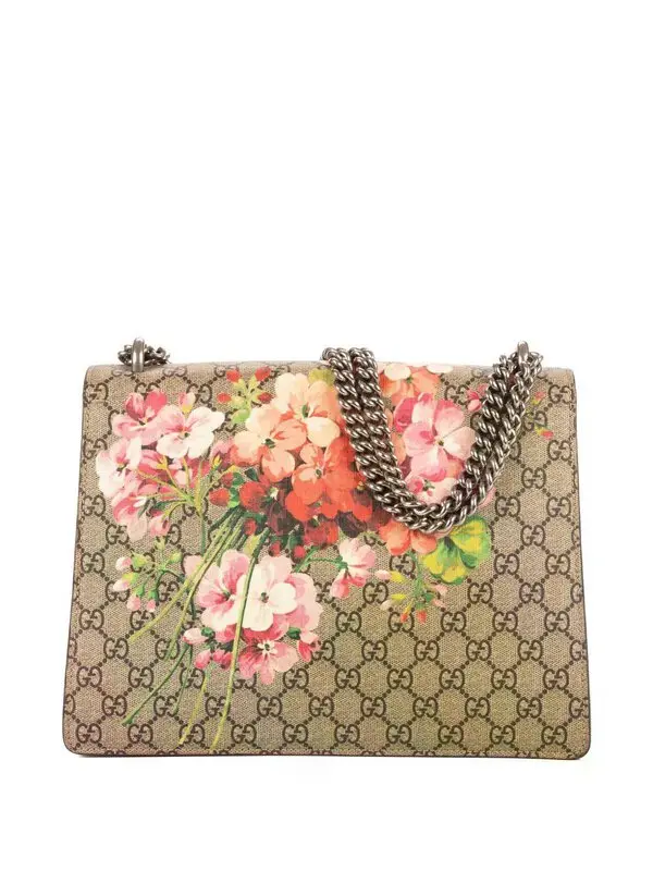 Gucci Medium Blooms Dionysus Chain-strap Shoulder Bag - Neutrals