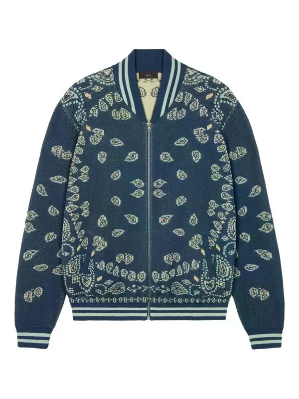 Alanui Jacquard Bomber Jacket