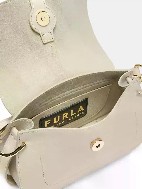 Furla Mini Flow Suitcase With Handle - Neutrals