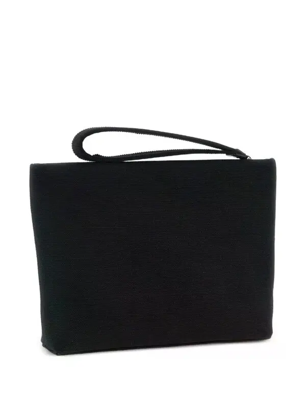 Givenchy Tape Print Small Clutch - Black