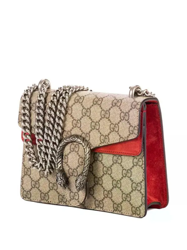 Gucci Mini Dionysus Gg-pattern Shoulder Bag - Neutrals