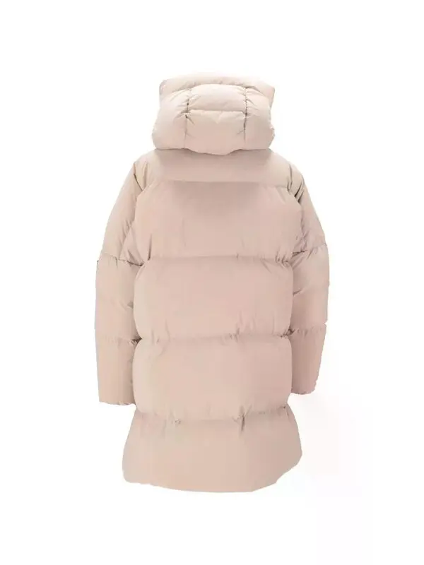 LEMPELIUS Quilted Funnel Neck Coat