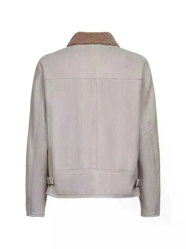 Brunello Cucinelli Shearling-collar Jacket