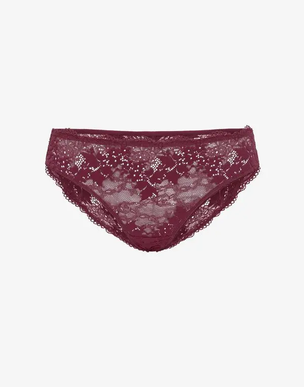 THIRDLOVE All Day Lace Bikini Panty - Raspberry Crush