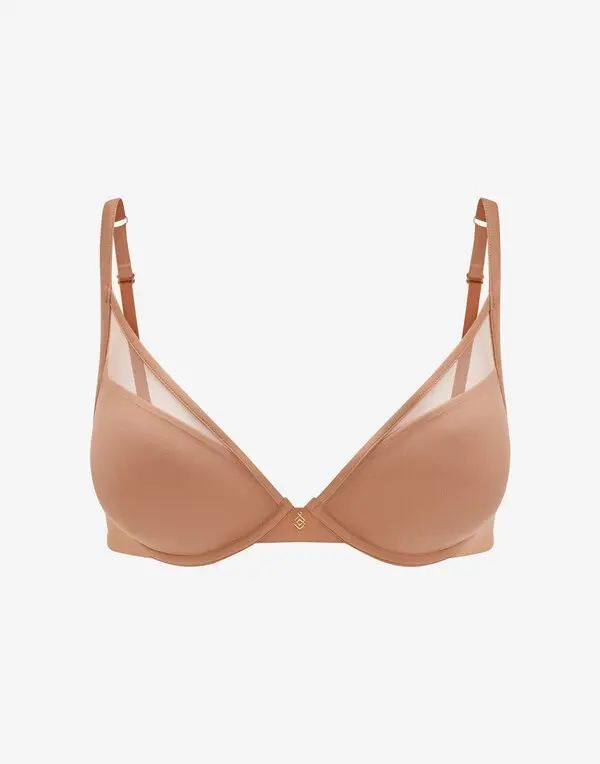 THIRDLOVE 24/7® Classic Uplift Plunge Bra - Mocha