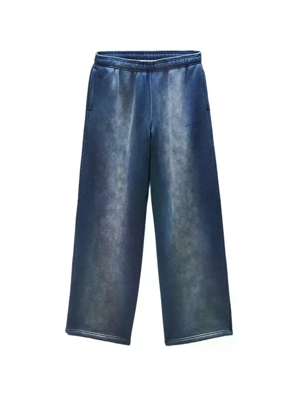 Alexander Wang Hotfix Embellished Trousers - Blue