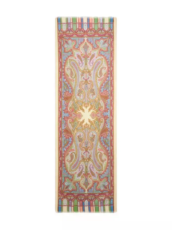 Etro Paisley Scarf - Neutrals
