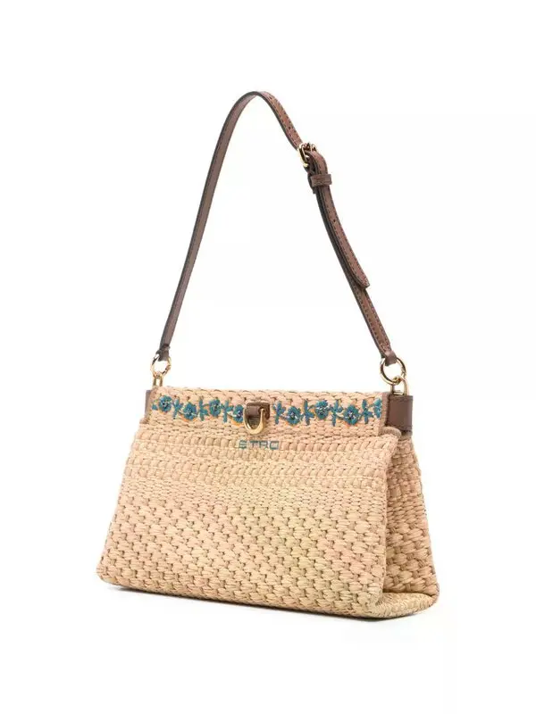 Etro Floral Embroidered Clutch