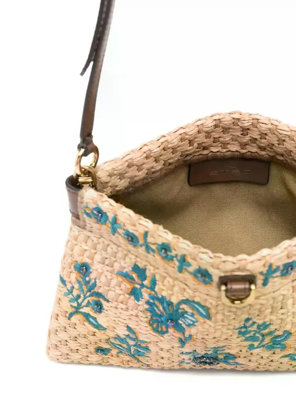 Etro Floral Embroidered Clutch