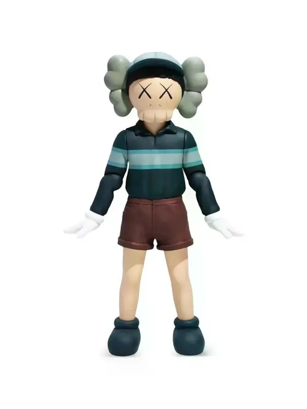 KAWS X Squid Game Chul-su Character Figurine - Blue